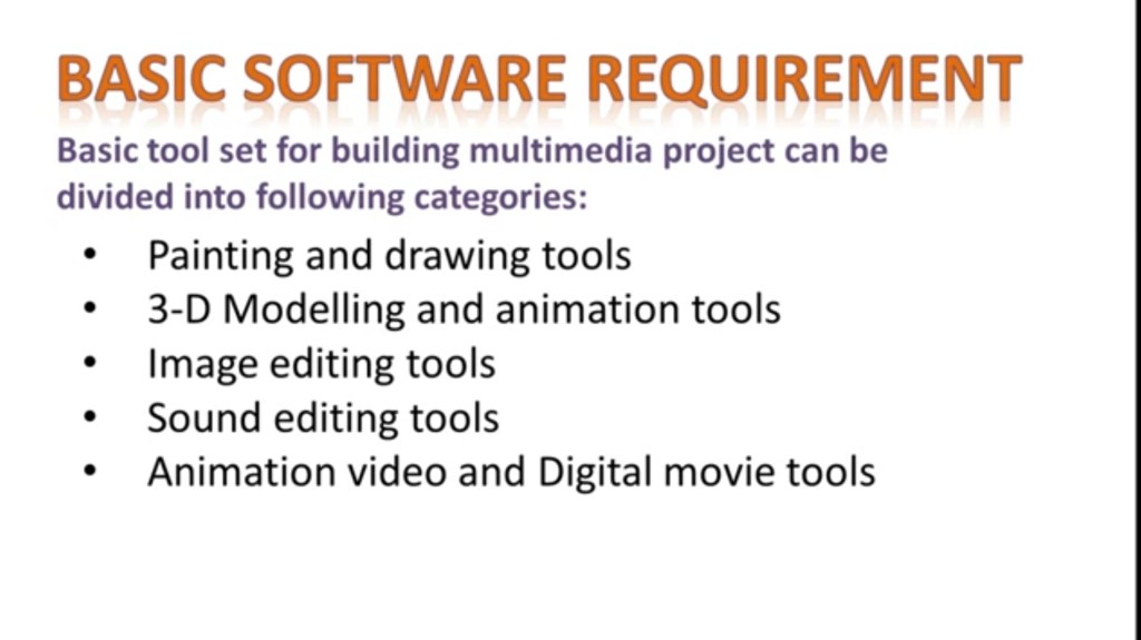 Unit -6 :multimedia components – B.C.A study