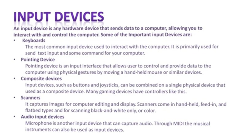 Unit -6 :multimedia components – B.C.A study